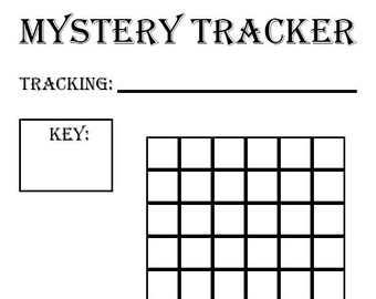 60 Box Mystery Habit Tracker Design 602 - Etsy