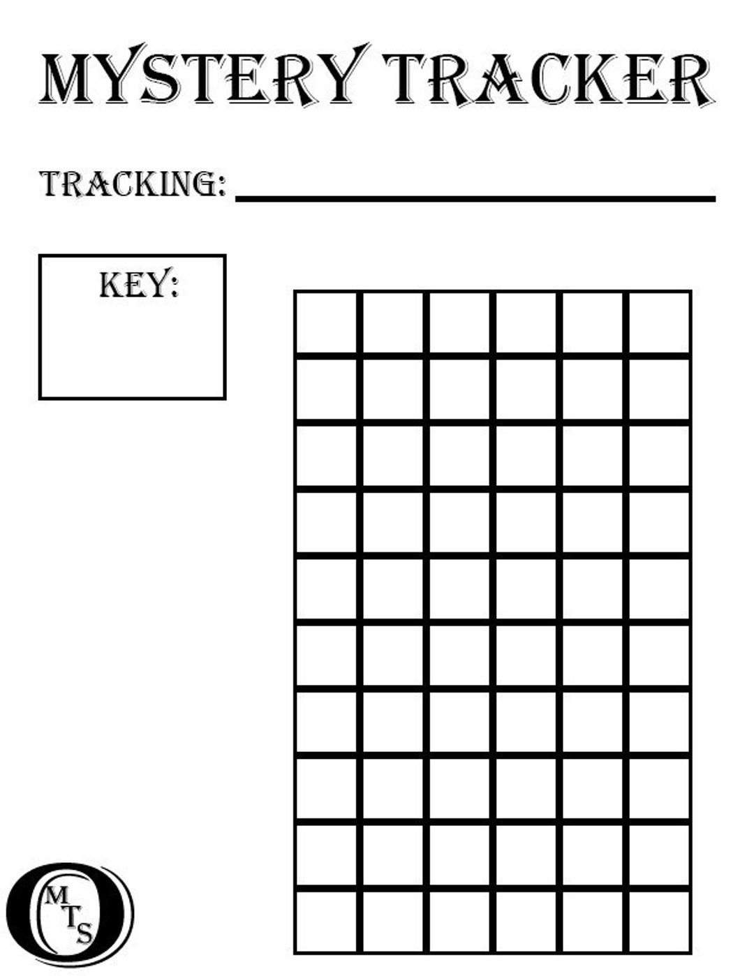 60 Box Mystery Habit Tracker Design 603 - Etsy