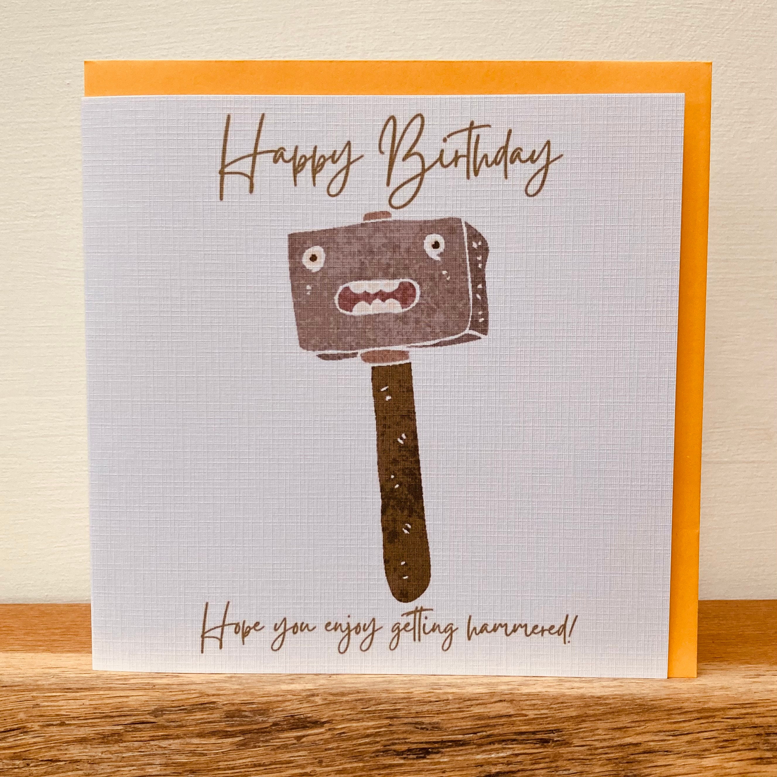 Personalised Happy Birthday Card / Happy Birthday / Name Card - Etsy