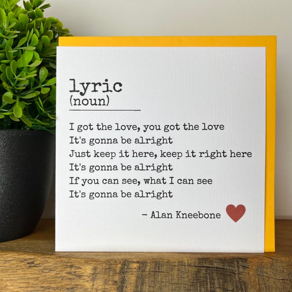 Song Lyric Art - Etsy