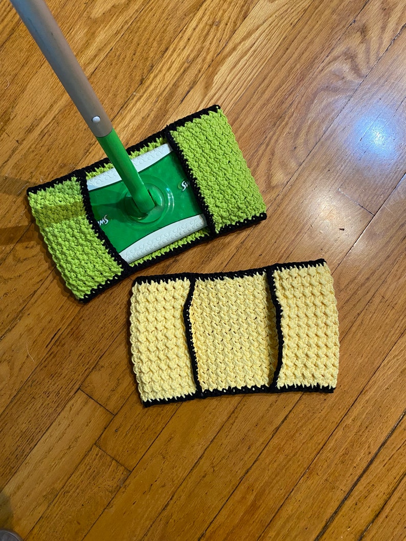 Handmade Crochet Mop Cover - Etsy
