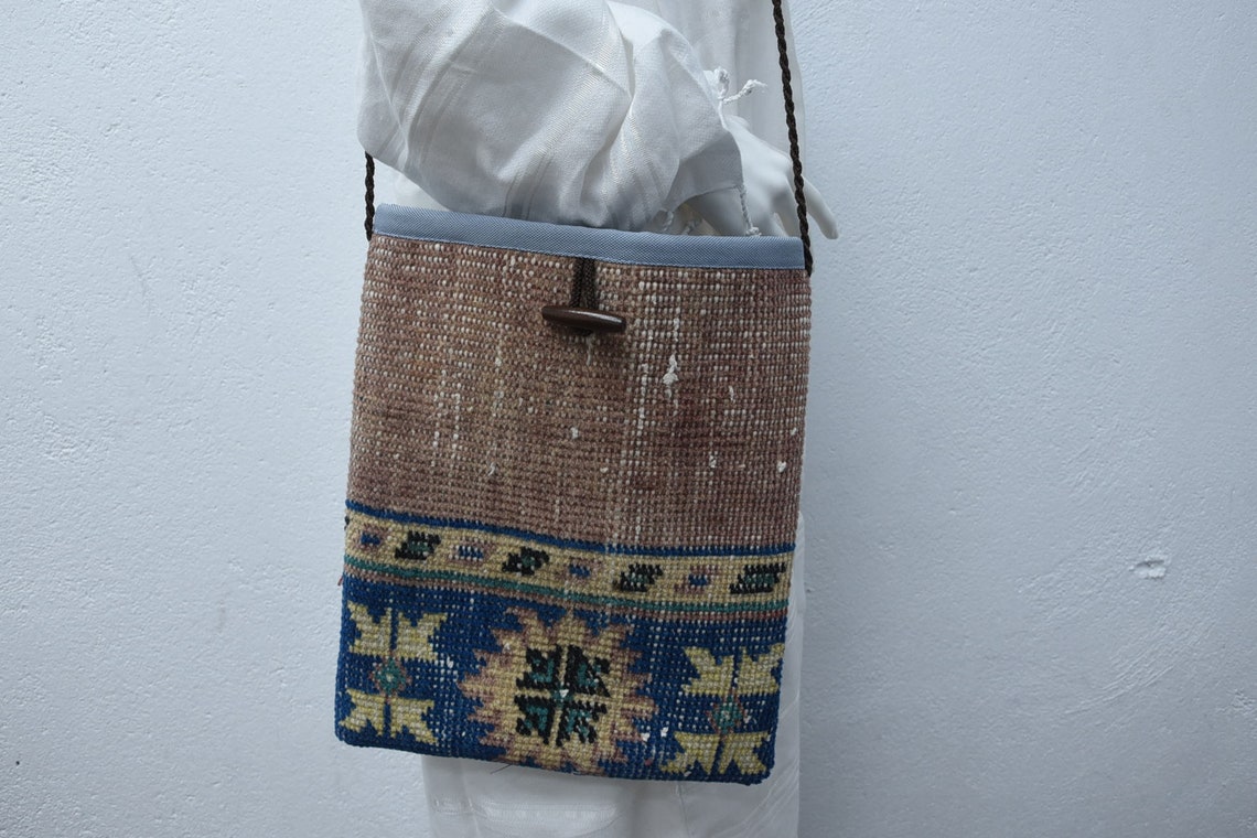 Personalization Bag, Turkish Bag, Handmade Rug Bag, Best Bag 12x14 ...