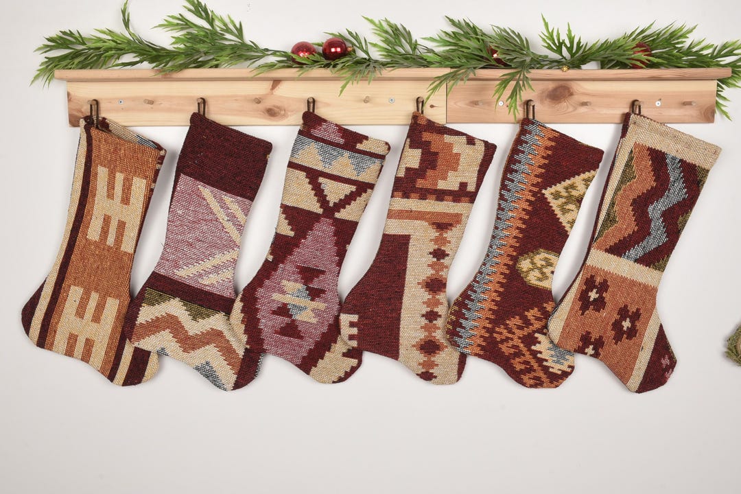 Decorative Stocking, Ethnic Stocking, Gift Stocking, Handwoven Stocking ...