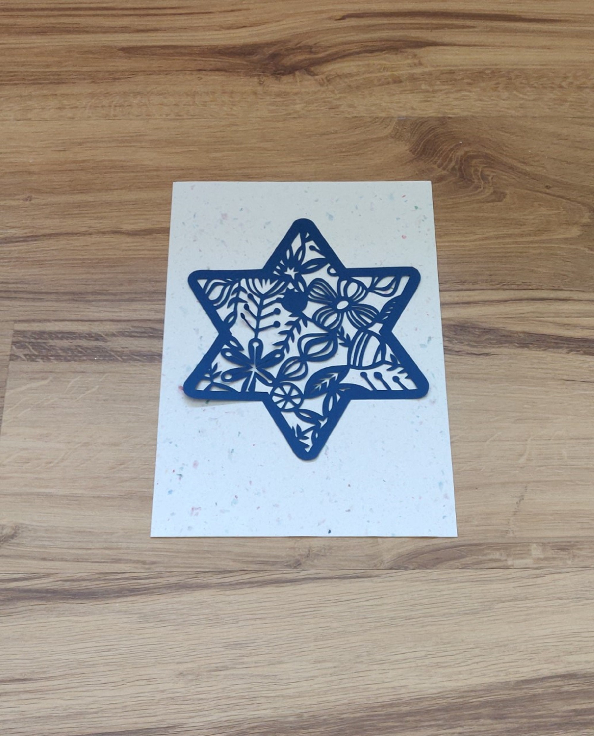 STAR OF DAVID Papercut, Judaica Art, Jewish Papercutting, Jewish Gift ...
