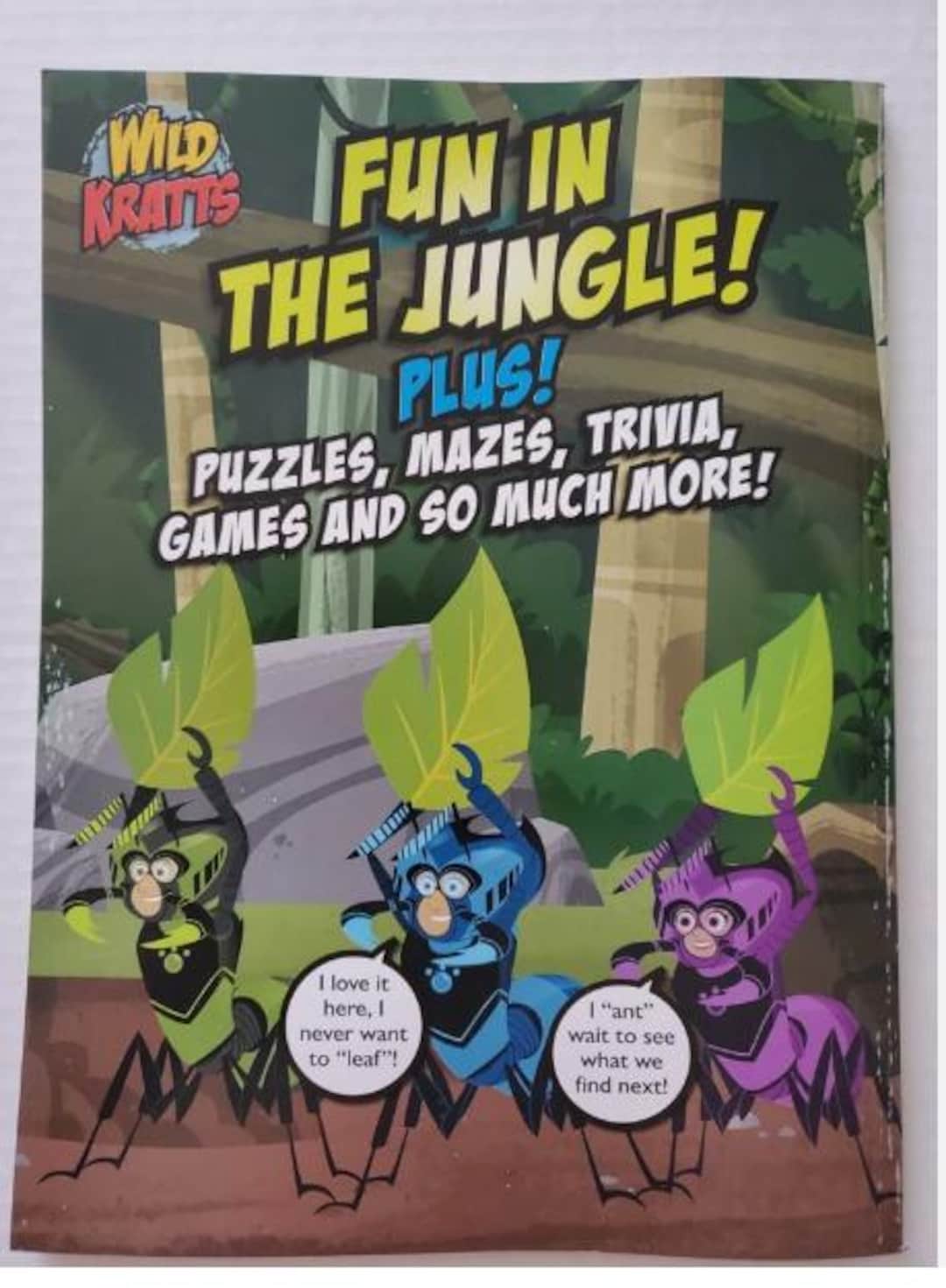 WILD Kratts Magazine Journey to the Jungle! Amazing Activities! May ...