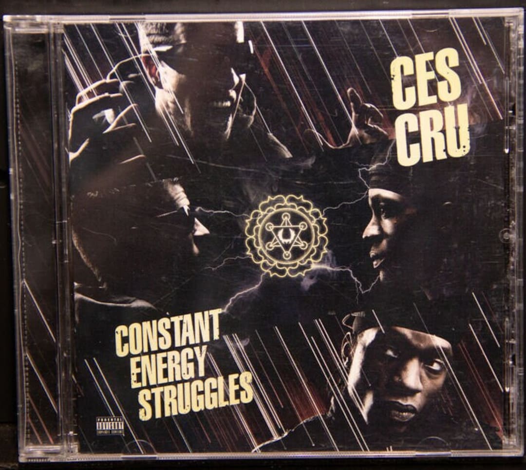 Ces Cru - Constant Energy Struggles CD SEALED Tech N9ne Jl B Hood ...