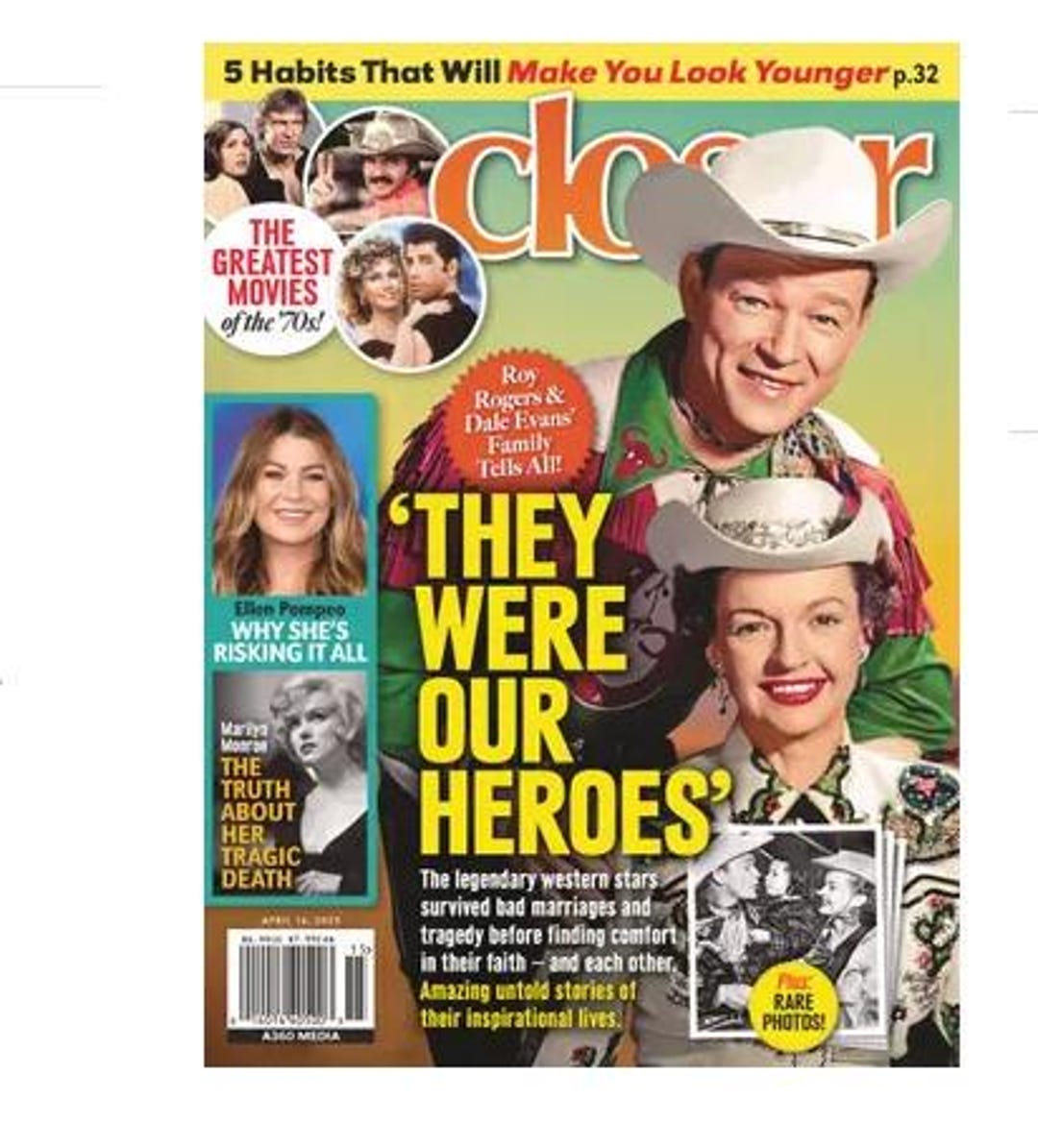 Closer Magazine They Were Our Heroes May 2025 Brand New Magazine NOT a ...