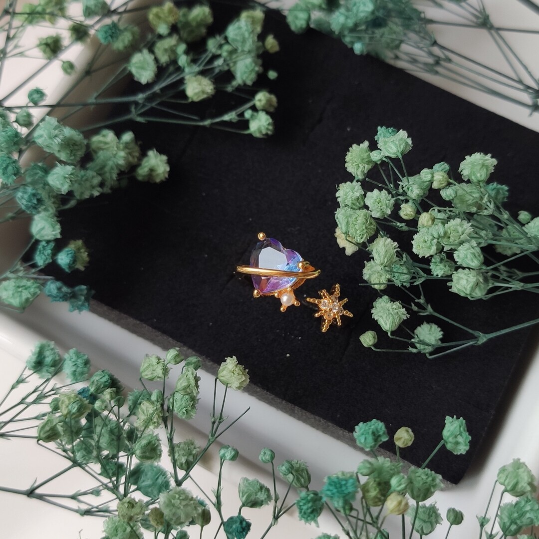 BTS Borahae Rings, Apobangpo, Borahae Rings, I Purple You Adjustable ...