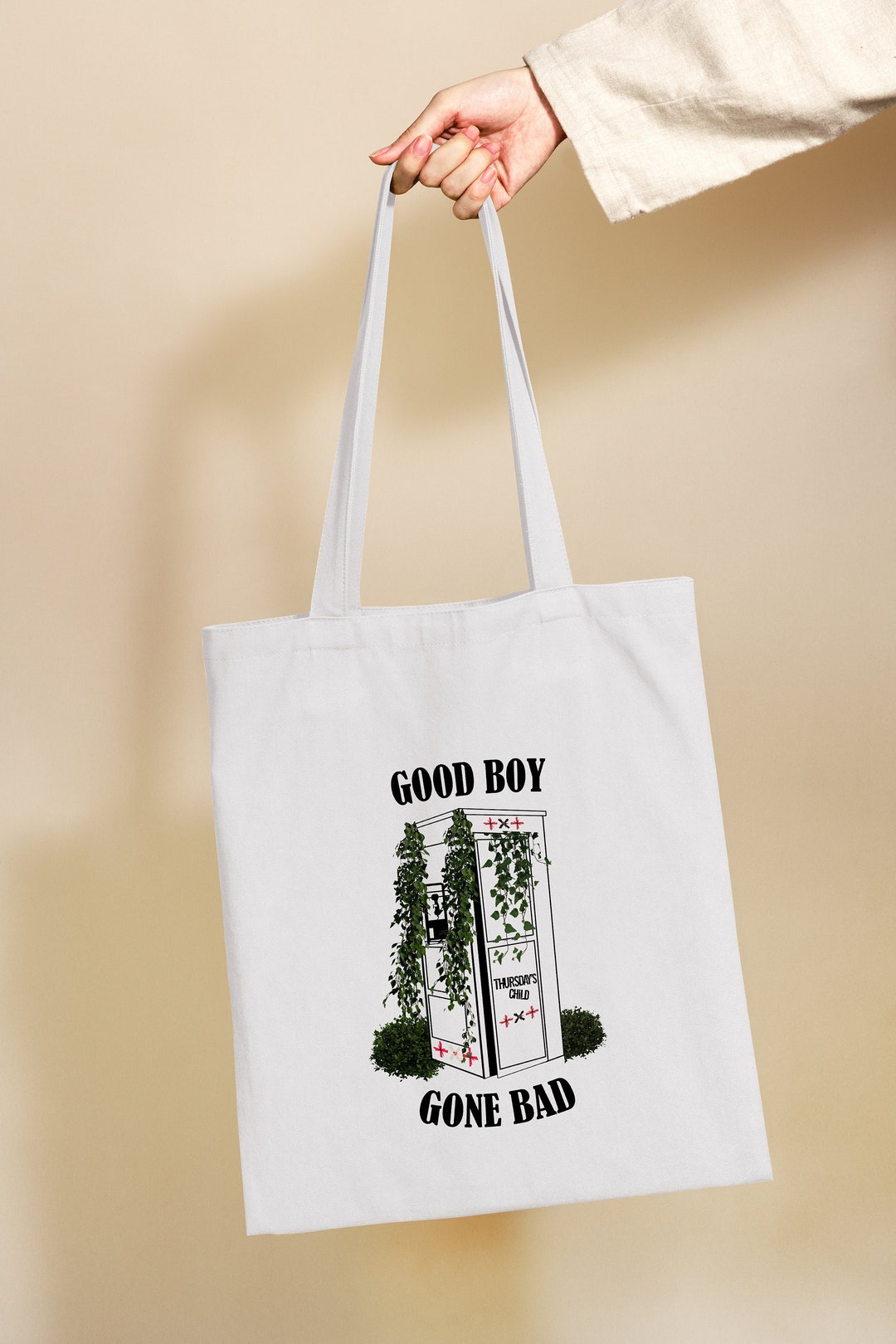 TXT Tote Bag , Kpop Tote, Subtle K-pop Merch Shopping Bag MOA, Good Boy ...