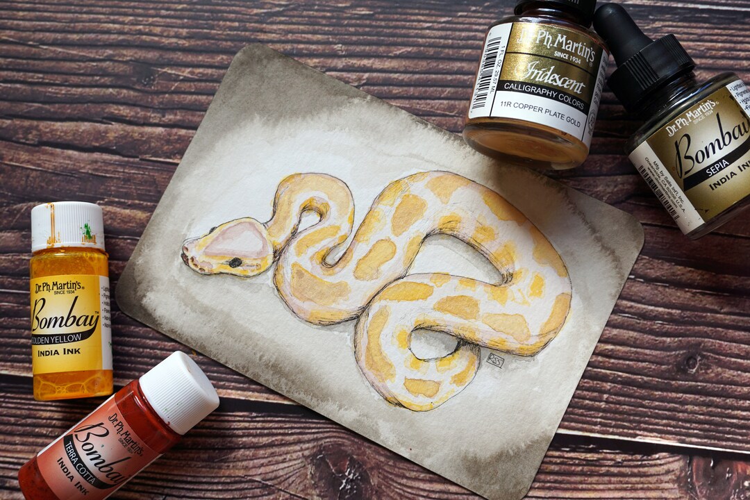 Original Ink Art Coils of Beauty - Etsy