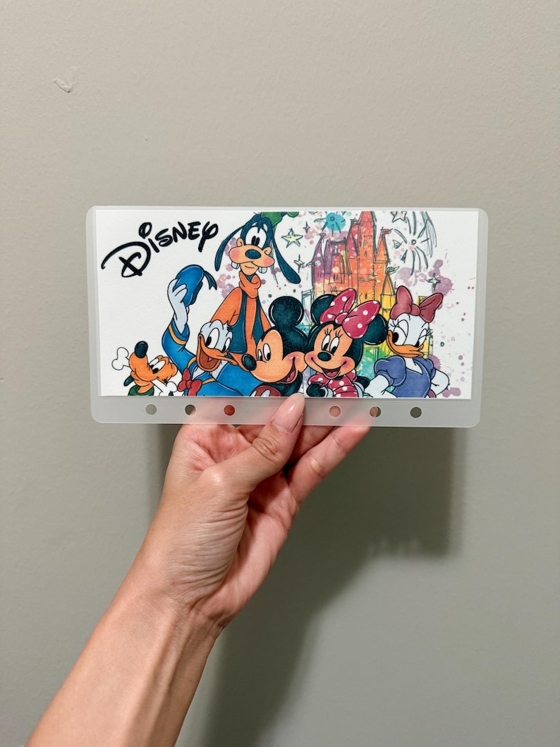 Disney A6 Cash Envelopes for Budget Binder - Etsy Australia