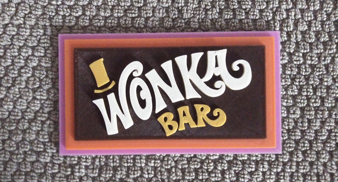 Wonka Bar Kitchen Magnet Classic Movies Collectibles Memorabilia Willy ...