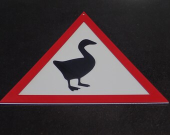 Untitled Goose Game Sign - Etsy