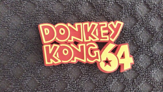 Donkey Kong 64 Logo Kitchen Magnet NES SNES Sega Genesis N64 | Etsy