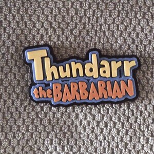 Thundarr the Barbarian New Logo Kitchen Magnet 80s Cartoon Classic TV ...