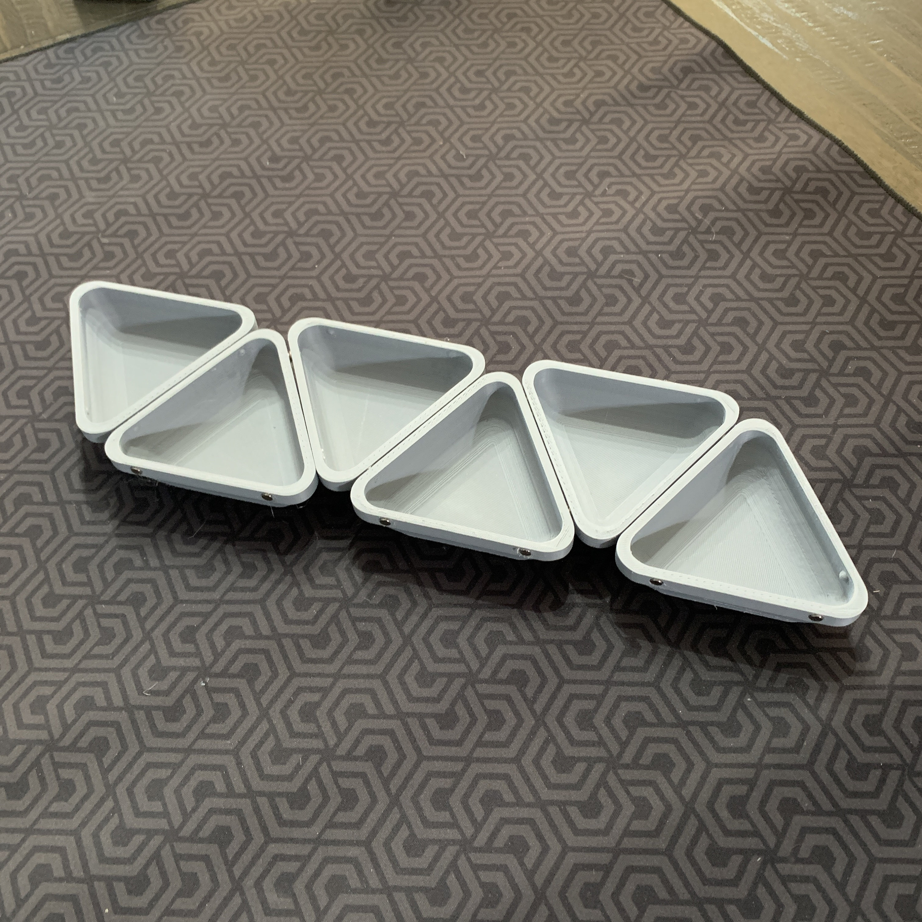 3D Printing Files for Triangular Magnetic Game Tray - Etsy