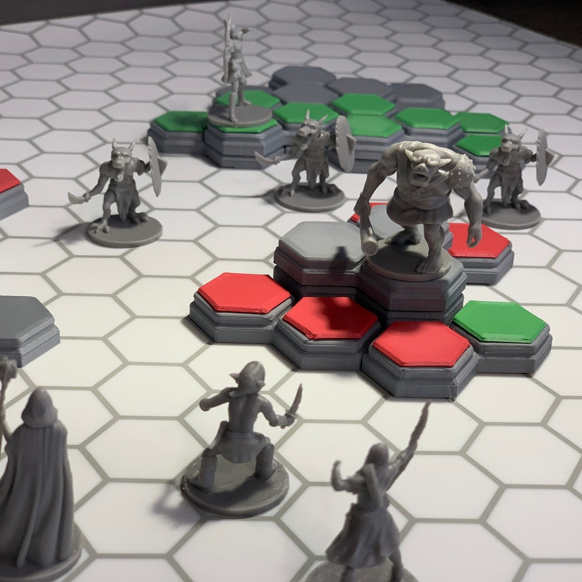 TTRPG Modular Hex Grid - 3D Printing Files - Etsy