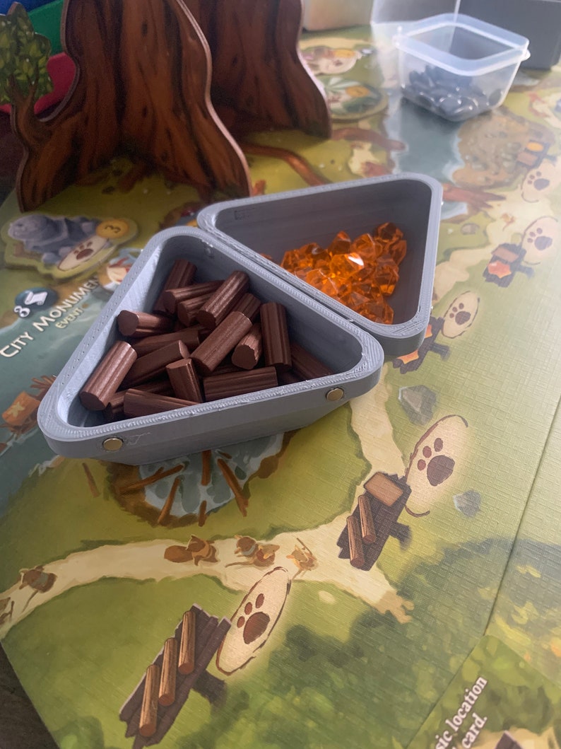 6 Triangular Magnetic Game Tray Set - Etsy