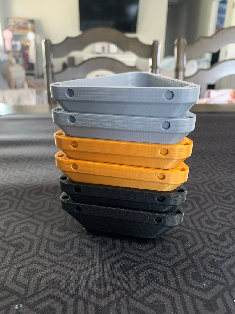 6 Triangular Magnetic Game Tray Set - Etsy