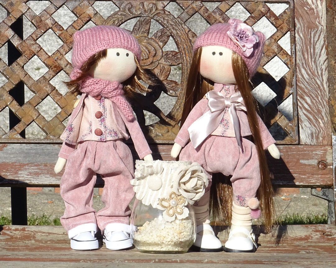 Handmade Russian Doll/ Tilda Decorative Textile Doll/ Artisan Doll - Etsy