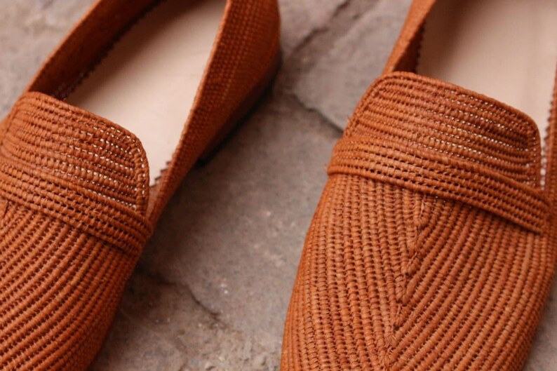 Raffia Loafers for Men, Raffia Shoes for Men, Men's Raffia Shoes ...
