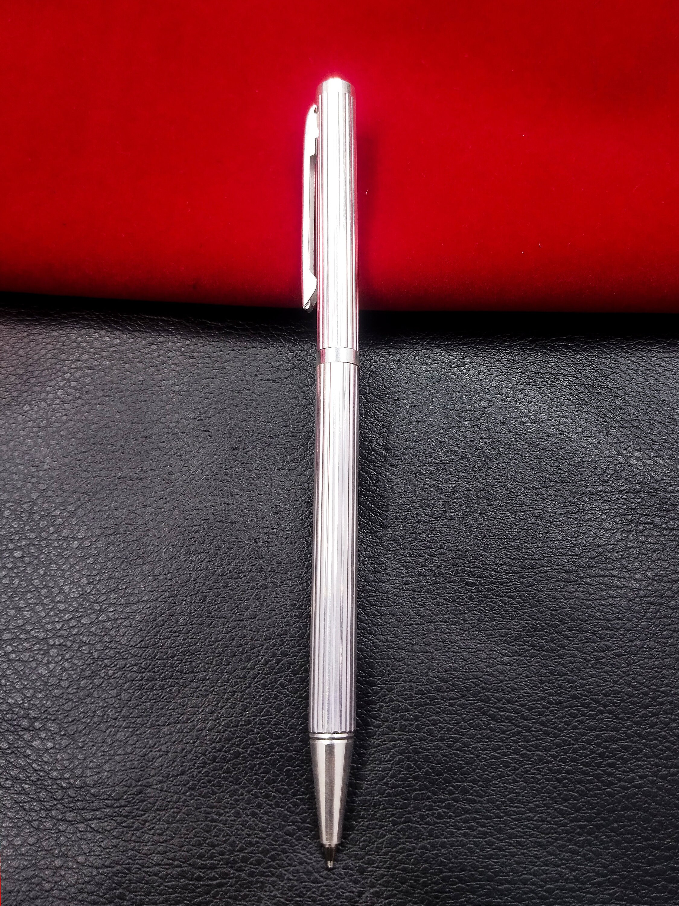 925 Sterling Silver Ballpoint Pen Hallmarked 925 Elegant Silver Writing ...
