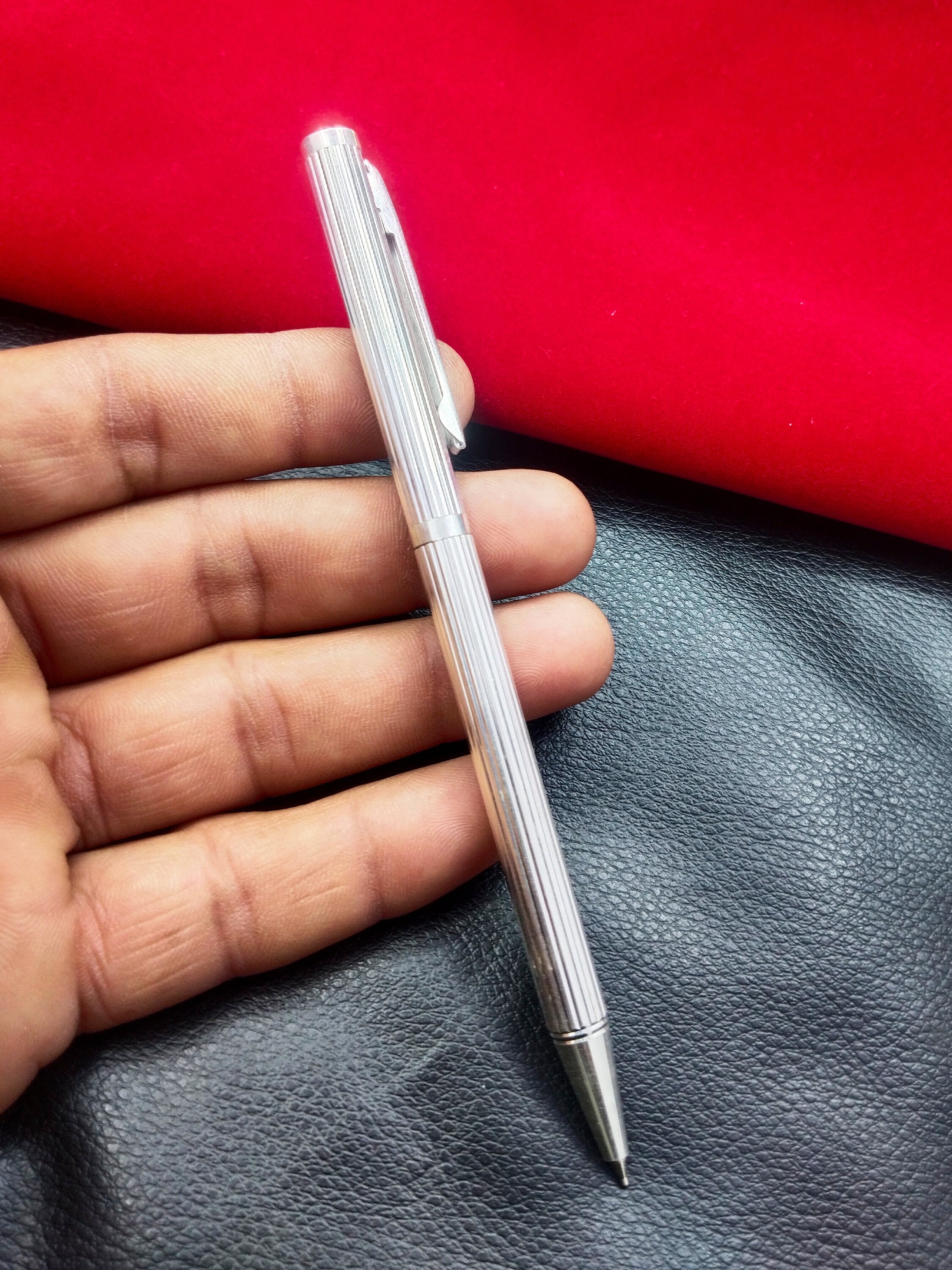 925 Sterling Silver Ballpoint Pen Hallmarked 925 Elegant Silver Writing ...