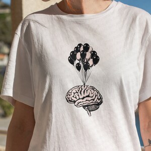 Brain Balloons - Creative Brainstorming Illustration PNG Digital ...