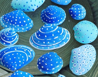 Painted Seashells - Etsy
