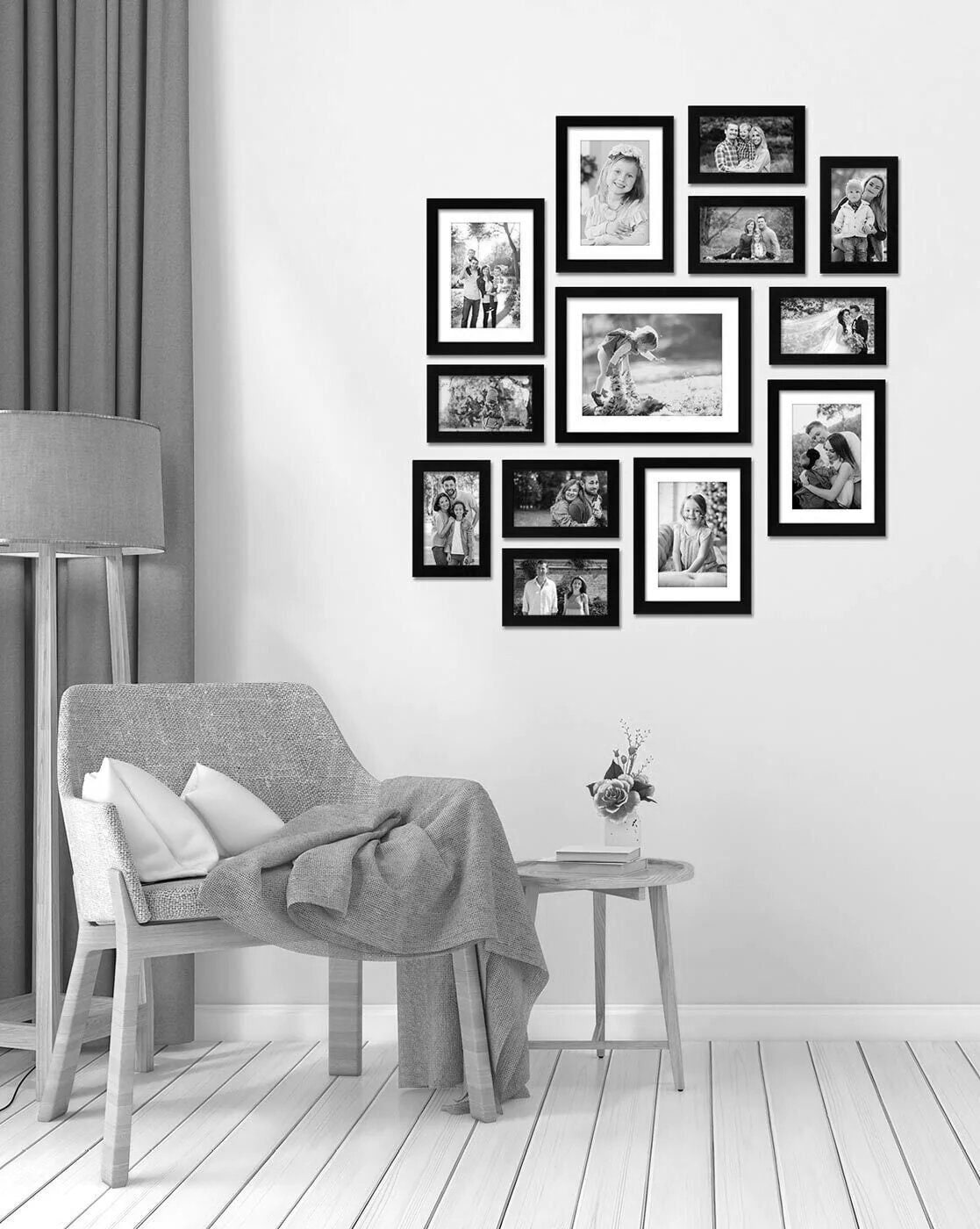 Photo Picture Wall Frame Set Gallery Modern 13 Gift for Her Home Decor ...