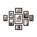Gallery Wall Frame Set of 9 Picture Frames in Black Frames ...
