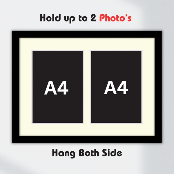 Frame for Certificate and Photo - Etsy