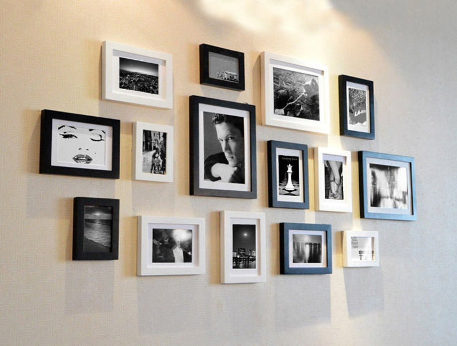 Photo Picture Wall Frame Set Gallery Modern 15 | Etsy