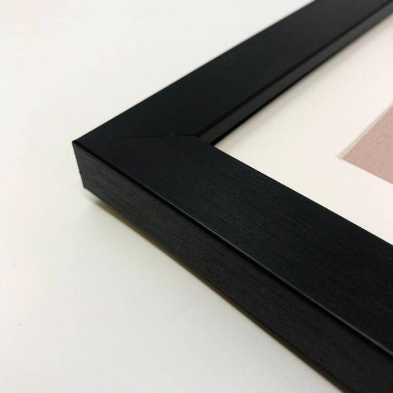 8x8 Picture Frames Black Set of 9, Square Photo Frame Displays 4x4 With ...