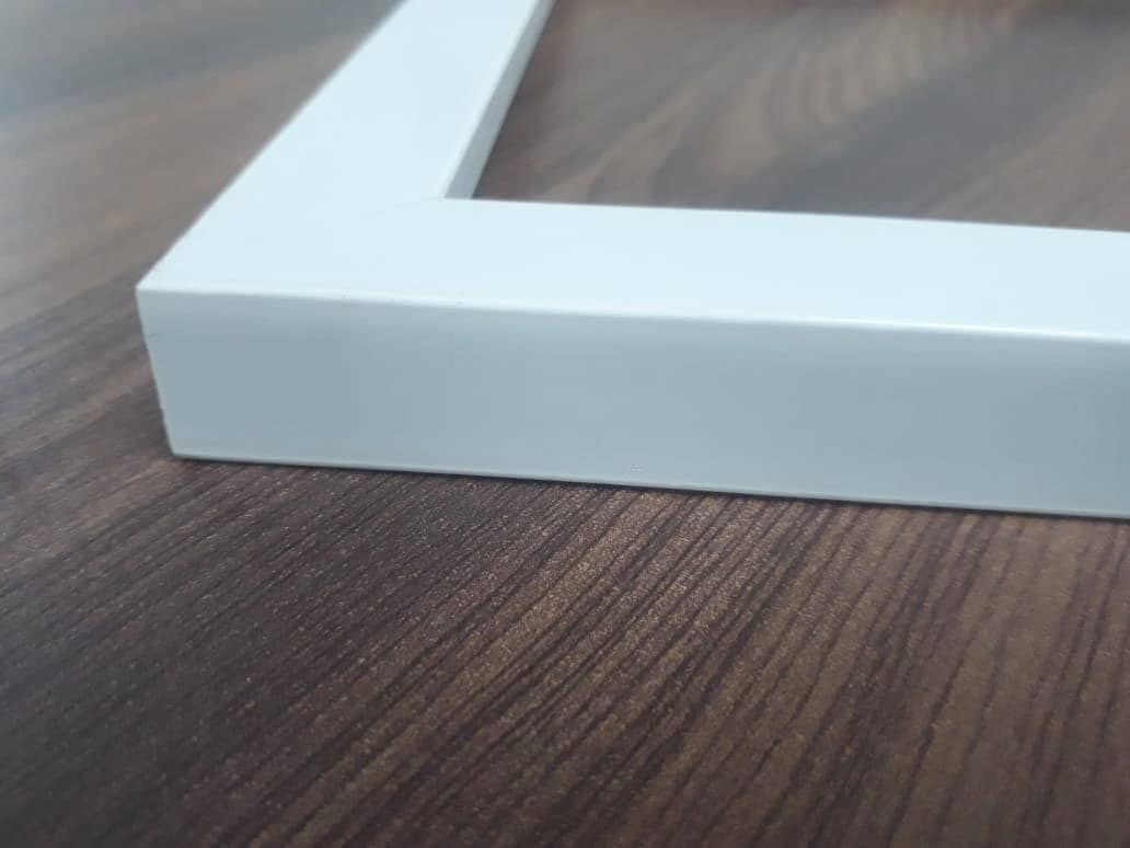 Contemporary, Modern White Picture Frame, 2cm Wide, Amazon Frames Thin ...