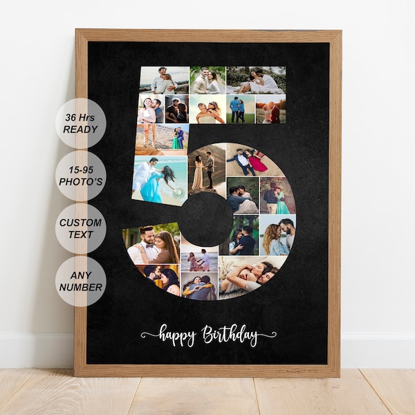 Gallery Wall Frame Set of 9 Picture Frames in White or Black Frames - Etsy