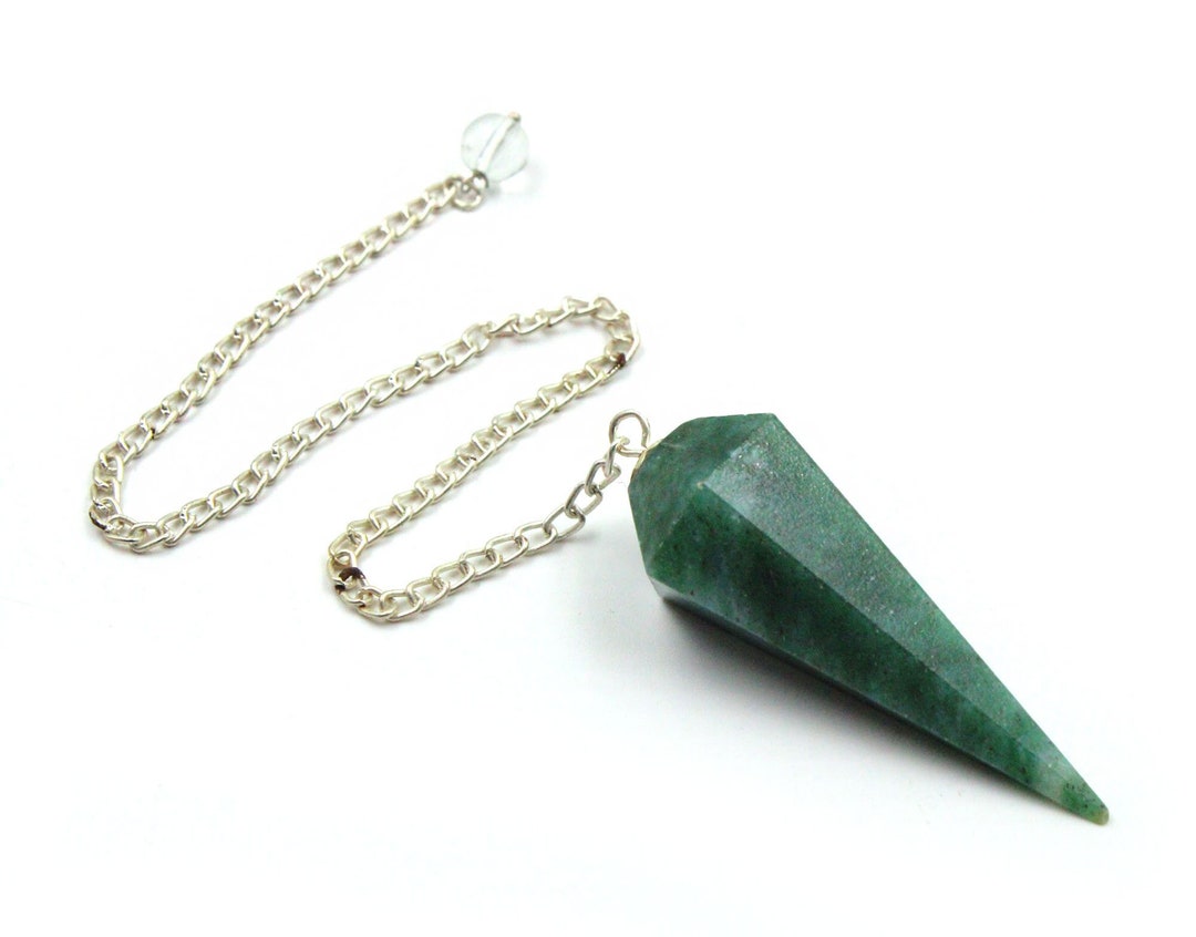 Green Jade Gemstone Pendulum Green Jade Healing Crystal - Etsy