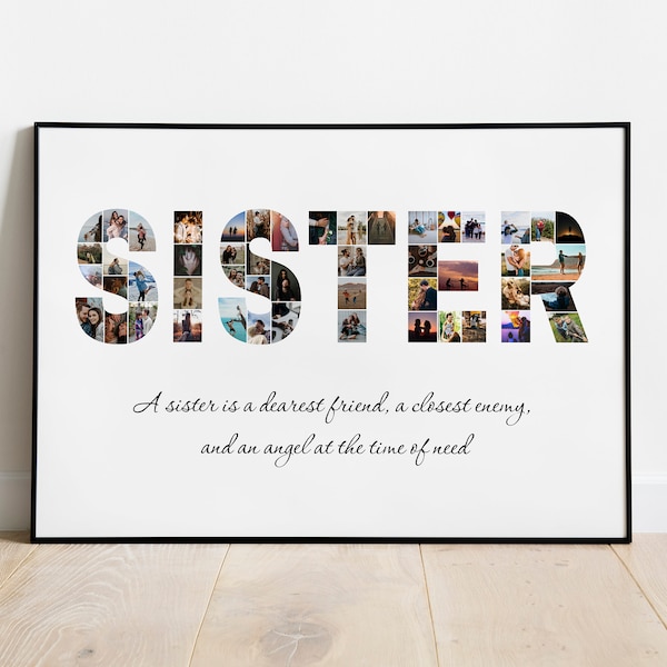 Sisters Collage Picture Frame - Etsy