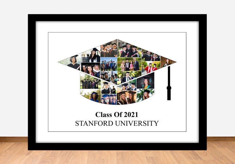 Graduation Photo Collage-Graduation Gift-Personalized Gift For | Etsy