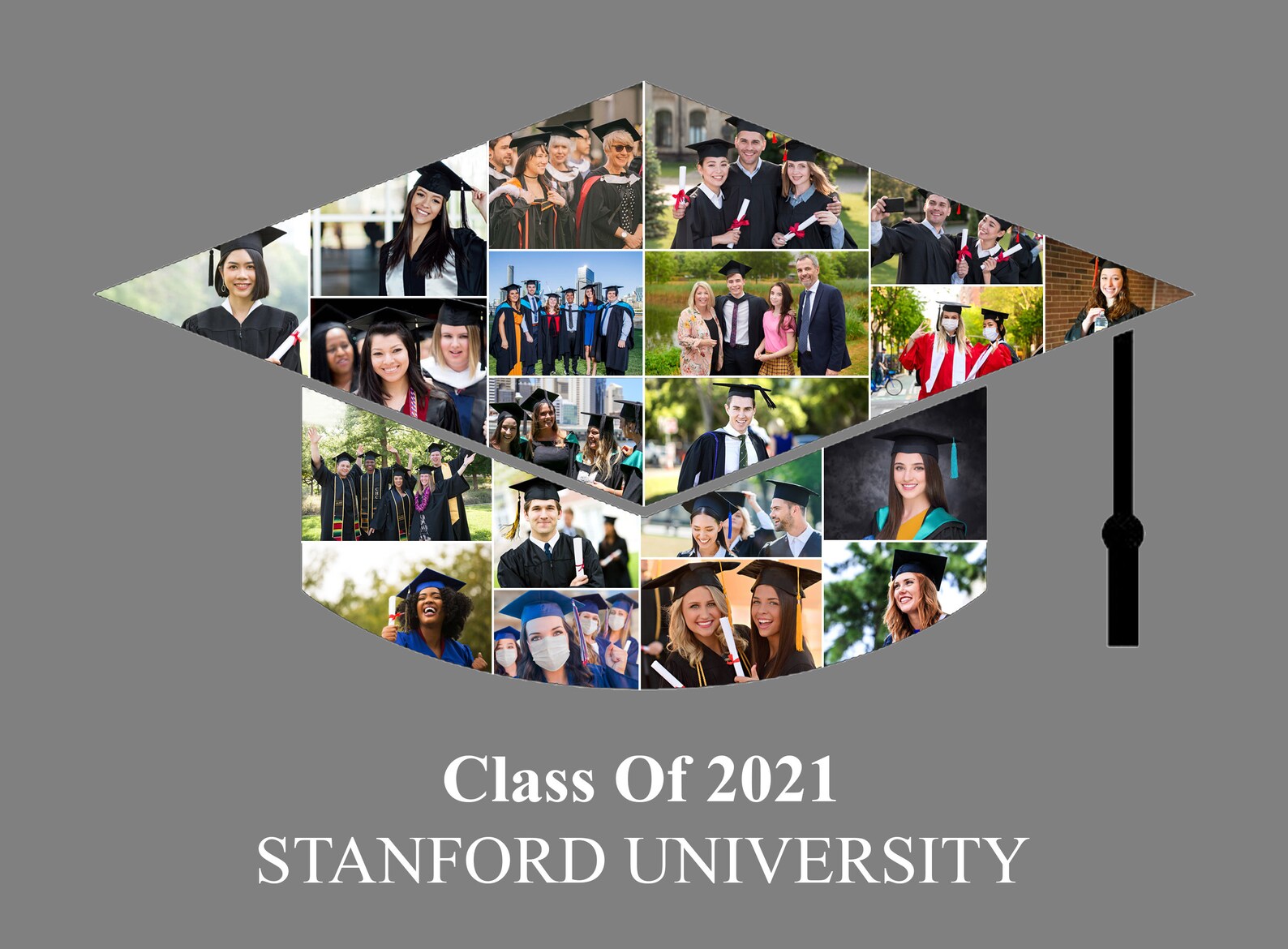 Graduation Photo Collage-graduation Gift-personalized Gift for - Etsy