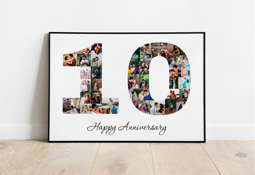 Erstaunlich 10 Jahre Beziehung Geschenk Fotos