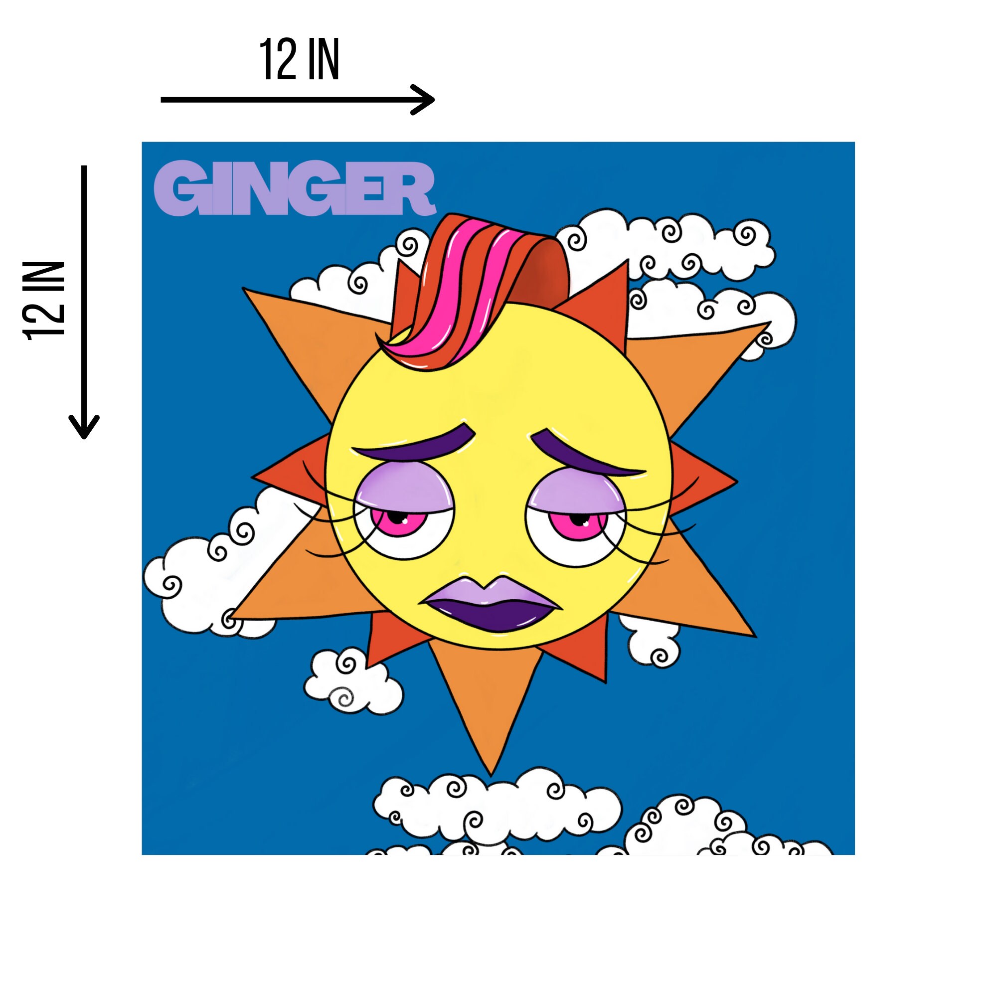 Brockhampton Posters / Ginger Poster Ginger Brockhampton Brockhampton ...