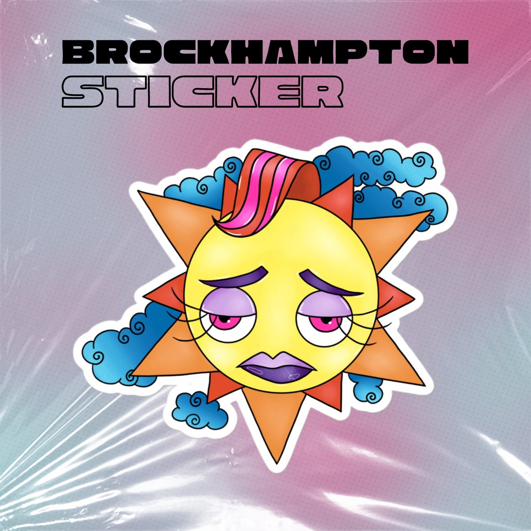 Brockhampton Sticker, Brockhampton Sun - Etsy