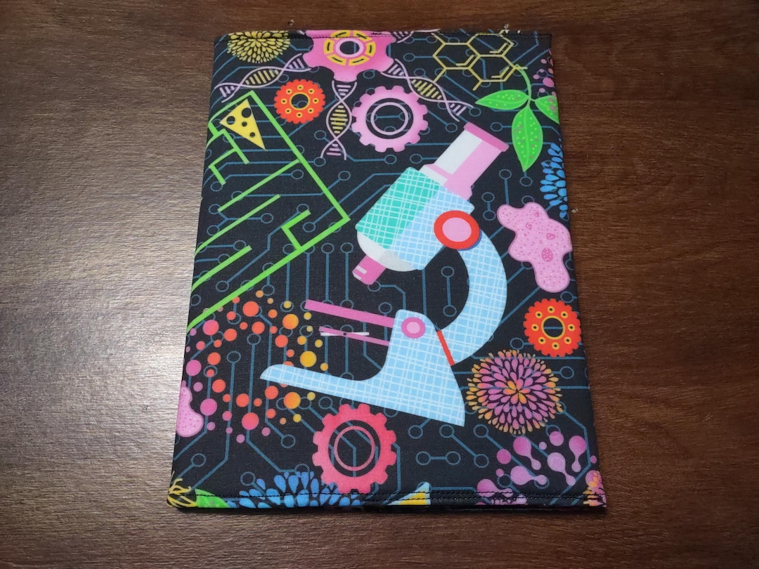 STEM Science Microscope Beaker Covered Composition Book Journal Set - Etsy