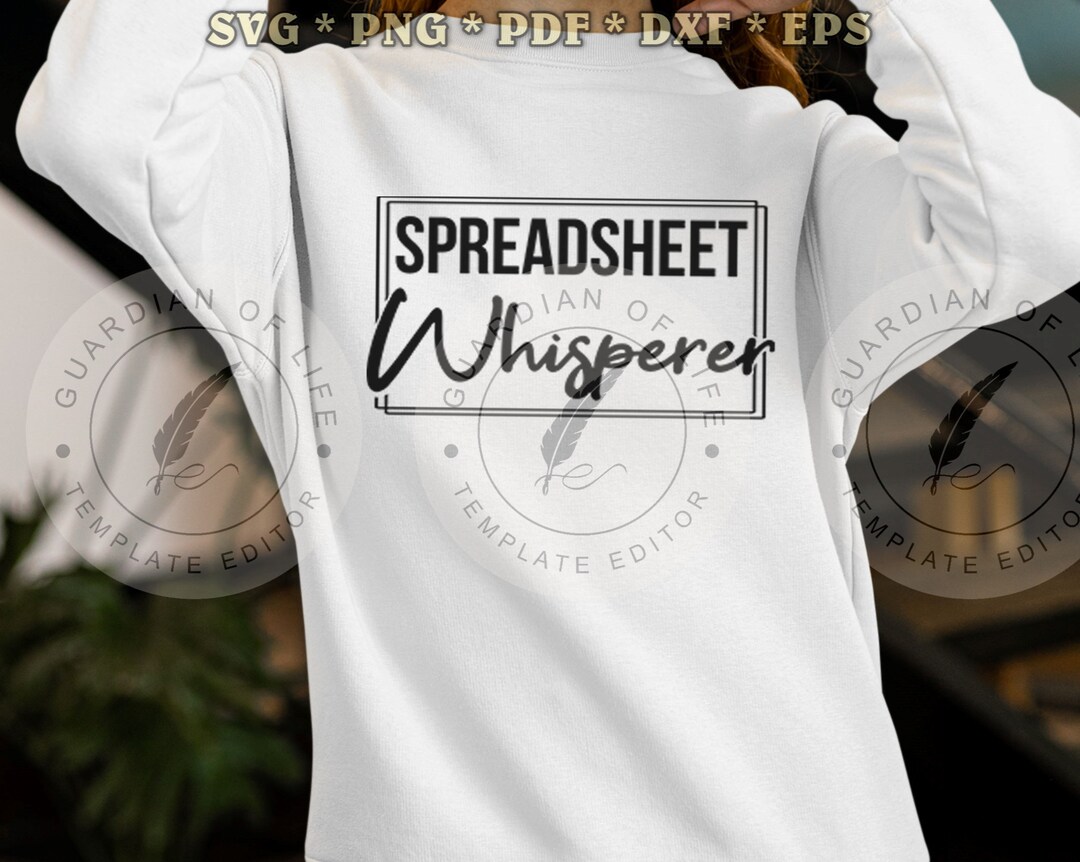 Spreadsheet Whisperer Accountant Finance Accounting Spreadsheet Gift ...