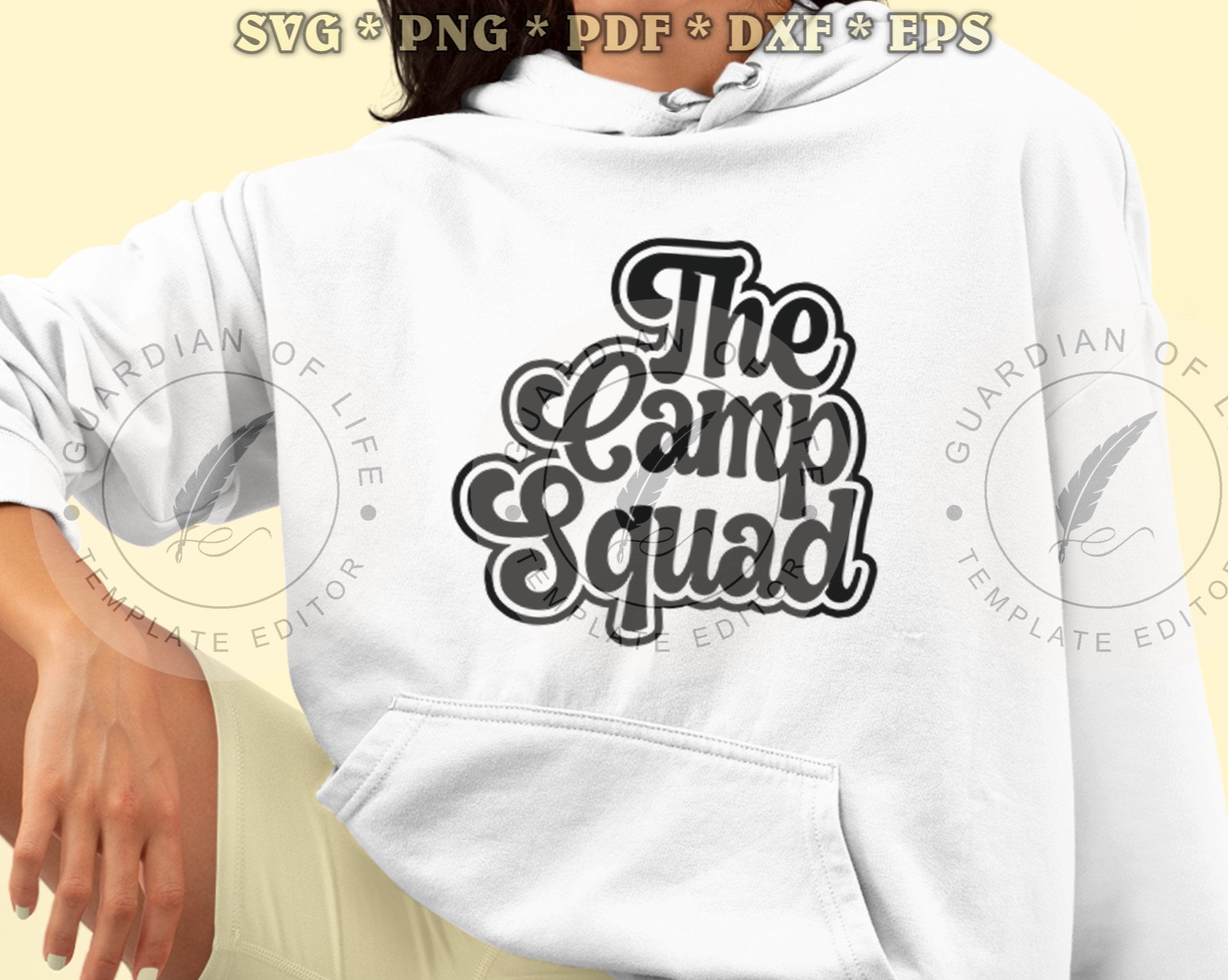 The Camp Squad Svg Campfire Svg Campground Svg Camping Life Svg Lake ...