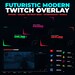 Premade Futuristic Modern Twitch Overlay *full Bundle* *instant ...