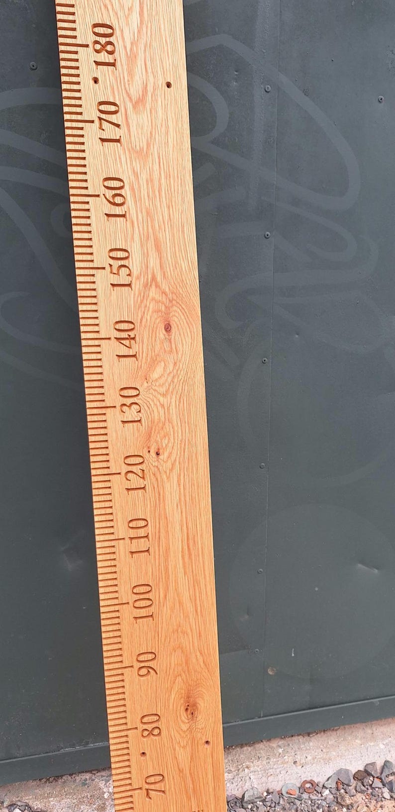 Height Chart, Oak Faced Height Chart, Children's Height Chart, Growth ...