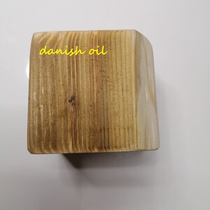 Rustic NEW Solid Wood Door Stop , Farm House Decor , 2 Sizes ,4 Colours ...