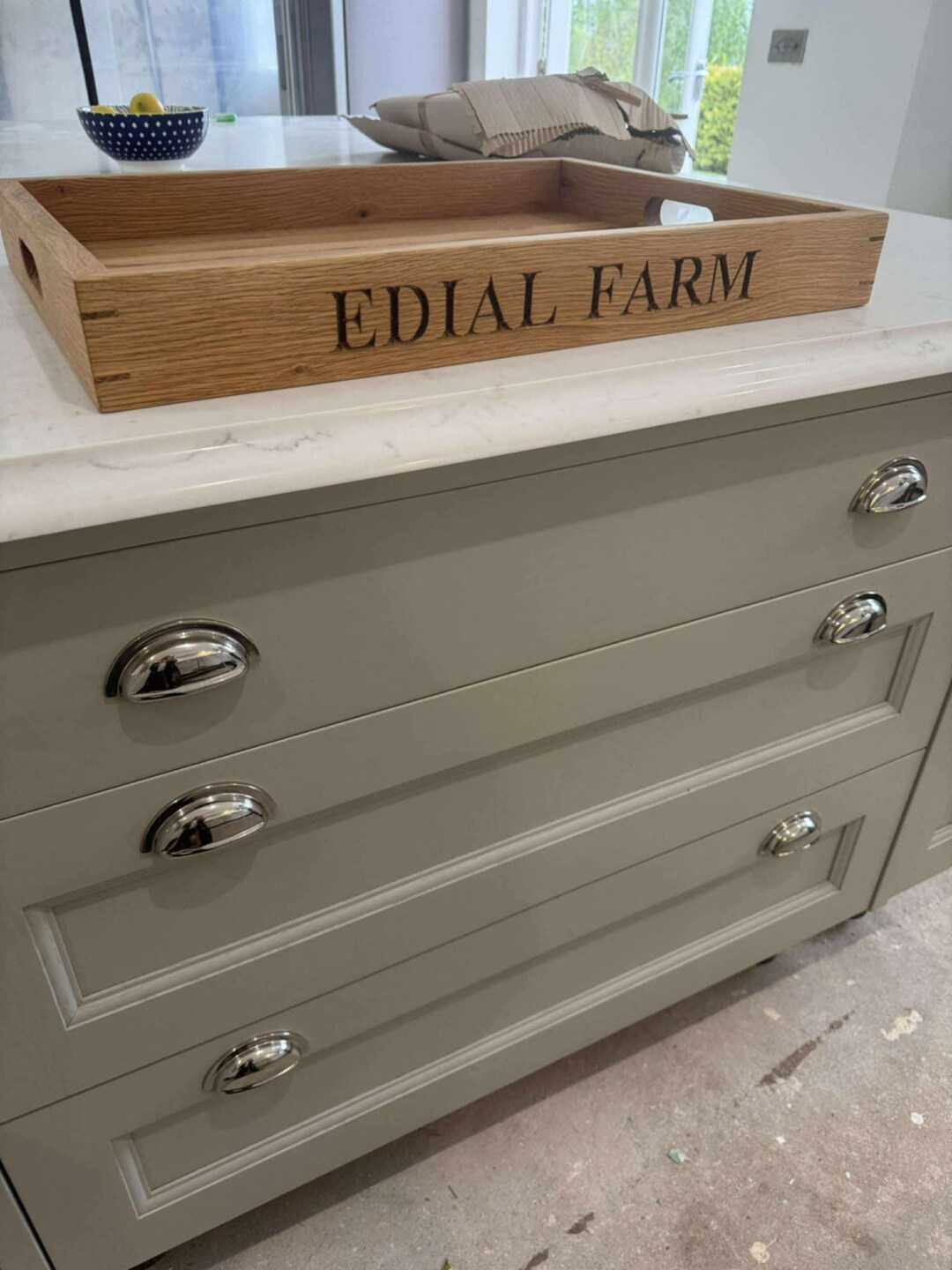Personalised Oak Butler Tray Deep Engraved by CNC - Etsy UK